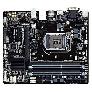Gigabyte LGA 1150 Intel B85 HDMI SATA 6Gb/s USB 3.0 Micro ATX Intel Micro ATX DDR3 1600 Motherboards GA-B85M-DS3H-A