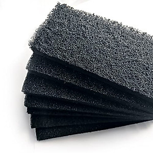 Pack 12 Carbon Filters Compatible, Litter Box Filter, Activated Replacement Carbon Filters for All Litter Models,Absorbs Foul Cat Litter Box Smells, Hairs
