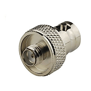 bnafes 6Pack SMA Female to BNC Female Convert Adapter for Two Way Radio BaoFeng UV-5R FD-880