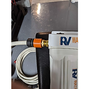 RVWaterFilterStore Essential Jumbo High Flow RV, Camper, Tiny House, Van Conversion Water Filtration System Made in USA + Warranty