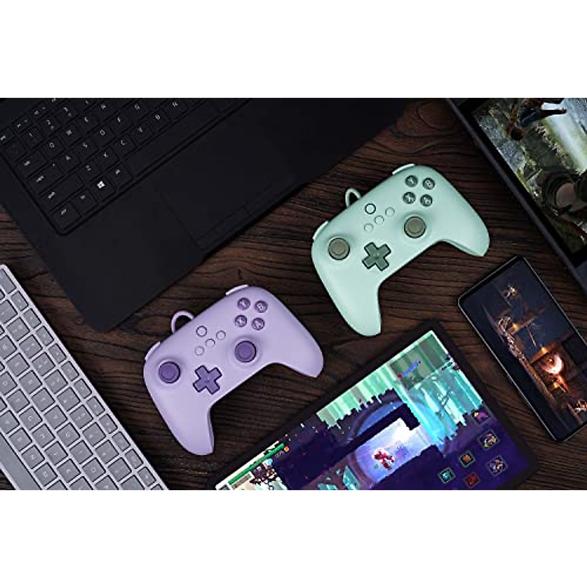 8Bitdo Ultimate C Wired Controller for Windows PC, Android, Steam Deck & Raspberry Pi (Lilac Purple)