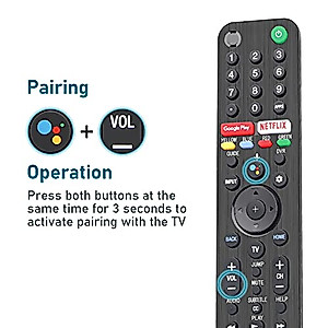 RMF-TX500U CtrlTV Universal Voice Remote Controller and Sony Smart TV Bluetooth Remote,for Sony Android 4K Ultra HD LED Internet KD XBR Series UHD LED 43 48 49 55 65 75 85 77 85 98 inches TV