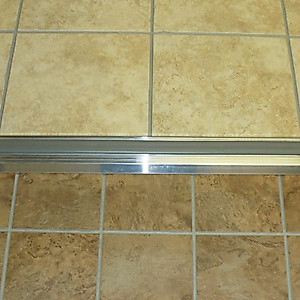 Adjustable Door Threshold Weatherstripping with Vinyl Seal - MD Building Products 08664