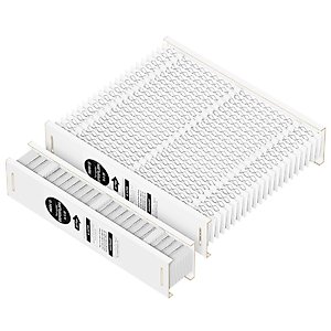 EXPXXFIL0016 Merv 13 16x25 Filter Media Compatible with Bryant/Carrier EZ-FLEX EXPXXFIL0016 heating and cooling system, Part Number: EXPXXFIL0016, Pack of 2