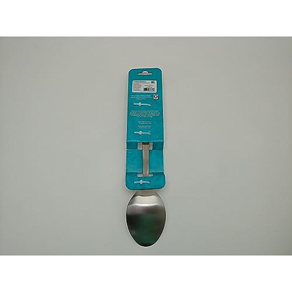 The Pioneer Woman Basting Spoon Large Stainless Steel Teal Handle 14" Long