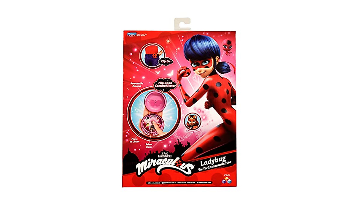 Miraculous Ladybug Yoyo Communicator Toy for Role Play and Dress Up