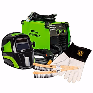 Forney Easy Weld 26101 140 FC-i Flux-Core Welder, 120V, 140A Bundle, Green