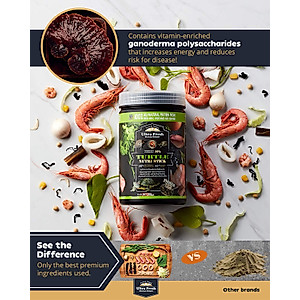 Ultra Fresh - Turtle Nutri Stick, Wild Sword Prawn, Calcium & Vitamin D Enriched Aquatic Turtle Food with Probiotics for Picky Turtles, Made from All Natural Ingredients 13.4 oz