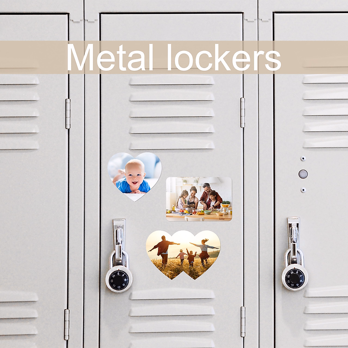 Custom Magnet Add Your Photo Fridge Magnets Home Decoration Photo Refrigerator Magnets Office and Kitchen Locker Magnets (Rectangle（1pcs）)