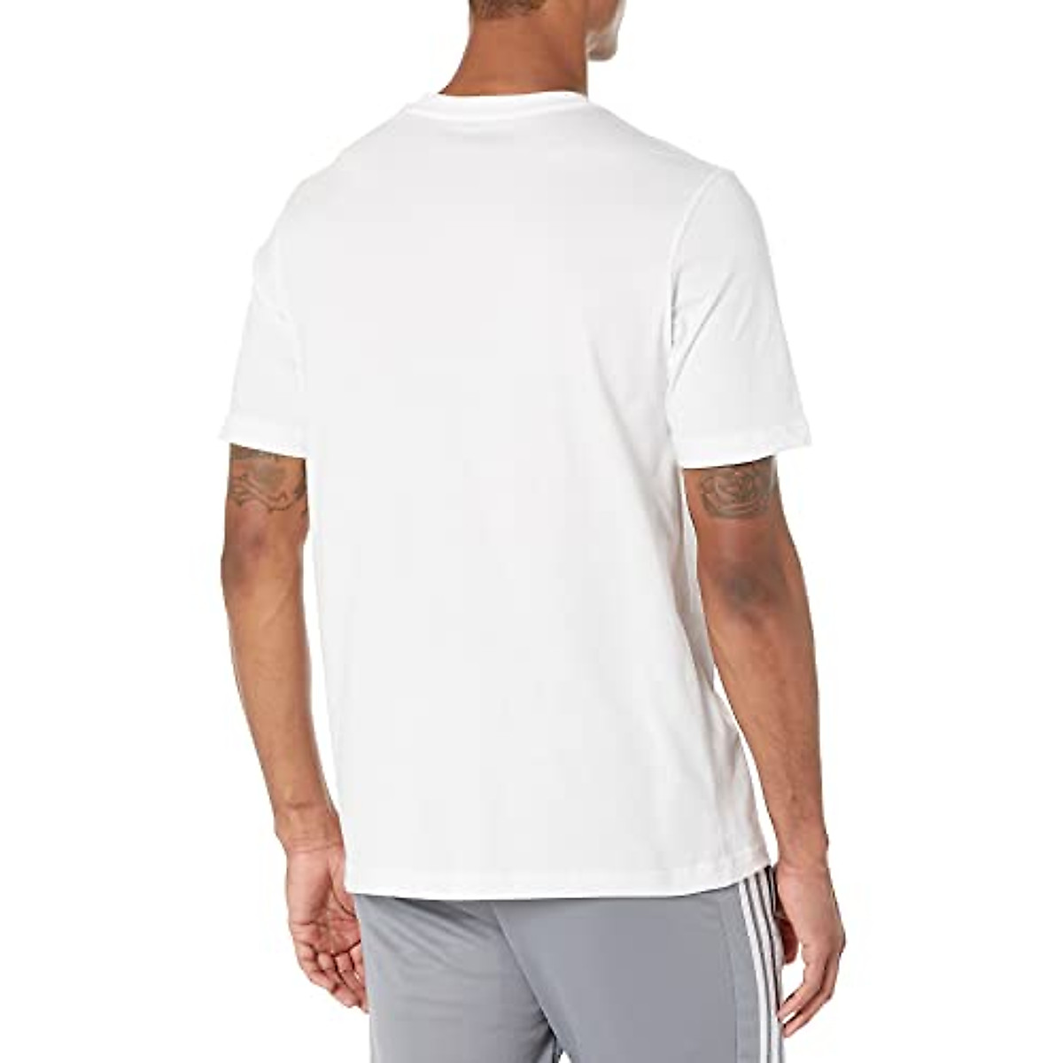 adidas Men's Essentials Camouflage Printed Tee, White, Medium