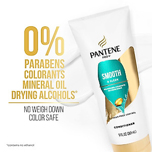 Pantene Pro-V Smooth & Sleek Duo Set Shampoo & Conditioner 12-12.6 Fl Oz