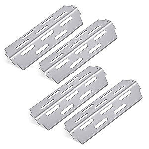 Cozilar Gas Grill Replacement Parts Grill Heat Deflectors Flavorizer Bars Heat Shield for Weber 66041, Weber Genesis II/LX 400 Series, II E-410, II S-410, II E-435, II S-435, II LX E-440, II LX S-440