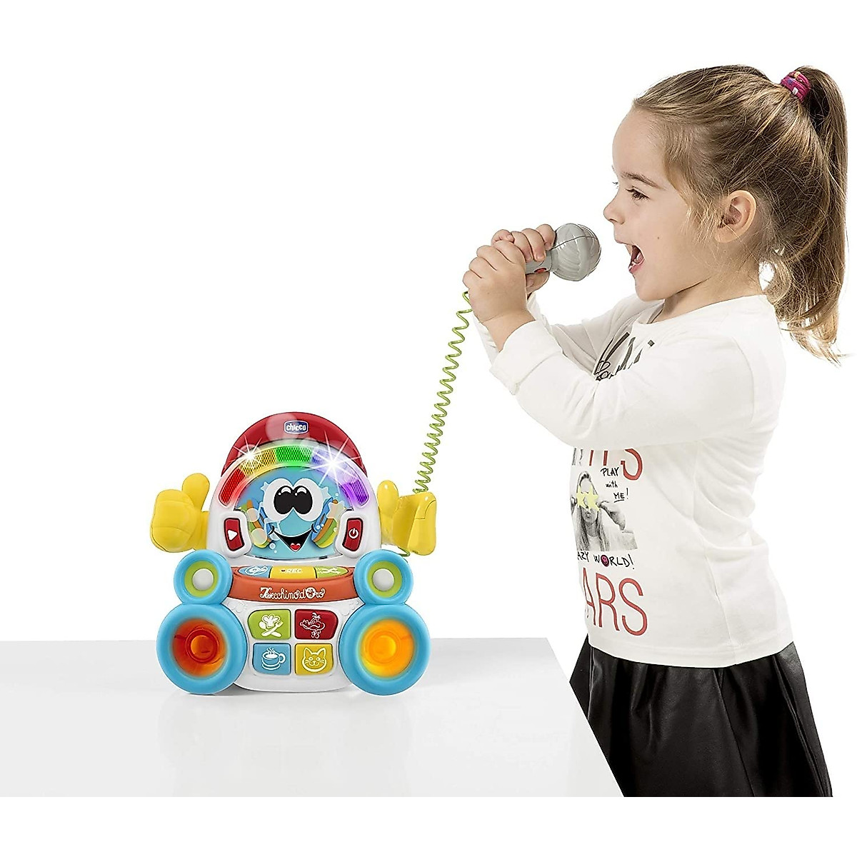 chicco 00009492000000 Songy The Singer Electronic Music Game Karaoke 3-6 Years
