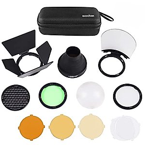 Godox AK-R1 Accessories Kit for Godox H200R Ring Flash Head Godox AD200 / AD200Pro / Godox V1 Round Head Flash Accessories Easy to Use