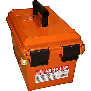 MTM Case-Gard Ammo Can - Dry Storage Emergency Marine Box - AC35, Orange