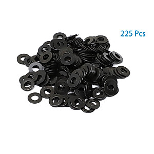 iexcell 675 Pcs M4 x 6/8/10/12/16/20/25/30/35/40 Alloy Steel 10.9 Grade Hex Socket Button Head Cap Screws Bolts Nuts Washers Assortment Kit, Black Oxide Finish