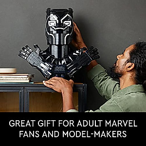 LEGO Marvel Black Panther, King T’Challa Model Building Kit, 76215 Collectible Wakanda Forever Memorabilia, Super Hero Set for Adults and Teens, Avengers Infinity Saga