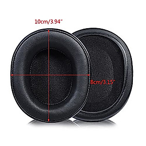 Soft Ear Pads Foam Cushions Earpad 1 Pair for ATH-WS660BT Comfortable to Wear Headset Replacement Headphone Sleeve earmuff covers for headphones earmuff cover for overhead headset best wireless gaming