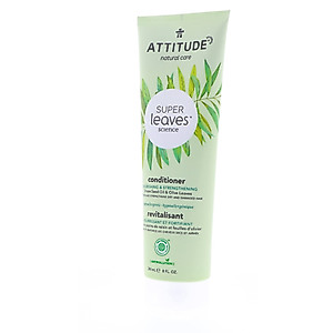 Attitude, Super Leaves Science, Natural Conditioner, Nourishing & Strengthening, Grape Seed Oil & Olive Leaves, 8 oz (240 ml)