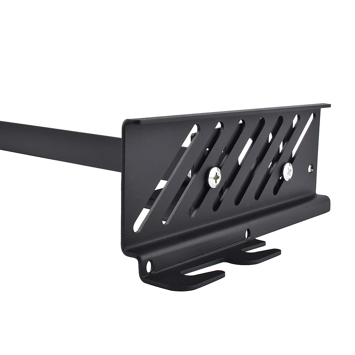2Pcs Hook On Bed Frame Brackets Adapter for Headboard or Footboard, Upgraded #711 Bolt-on to Hook-on Conversion Bracket with Hardware, Hook on Bed Rails Brackets