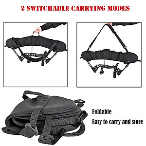 ZSHJGJR Archery Compound Bow Sling String Protector Compound Bow Cams Sling Case Carrying Shoulder Strap Holder Compound Bow Accessories for Outdoor Hunting (black)