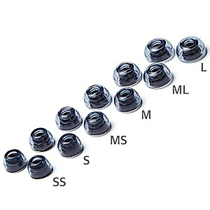 AZLA SednaEarfit XELASTEC for Airpods Pro 2nd & 1st Gen / 3 Pairs (Size MS/M/ML 3Pr)