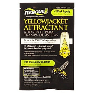 Rescue YJTA-DB36 4 Week Yellow Jacket Trap Attractant