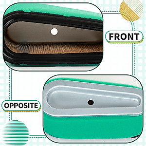 Glooglitter 496894S 496894 493909 Air Filter with 272403S 272403 Pre Filter Compatible with LG496894JD LG496894S GX85 Craftsman 12.5-17HP 5053K Lawn Mower Air Filter(4 Pack)