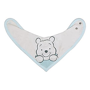 Disney Winnie the Pooh Baby Short Sleeve Bodysuit with Bib and Pants 3 Pack Set