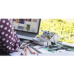 Derwent Graphite Pens, Graphik Line Maker Drawing Pens, Black, 6 Pack (2302206)