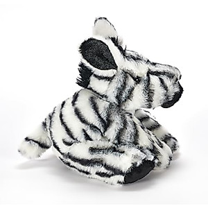 The Petting Zoo Zebra Stuffed Animal, Gifts for Kids, Wild Onez Zoo Animals, Zebra Plush Toy 8 inches