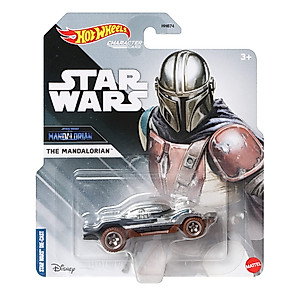 Star Wars Hot Wheels Character Cars The Mandalorian Diecast Car