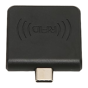 Mobile Phone Card Reader 125Khz Type - C Phone Reader ID Mobile Phone Card Reader Type C Interface 125Khz Portable Card Reader for Phones White Phone Reader USB C Card Reader