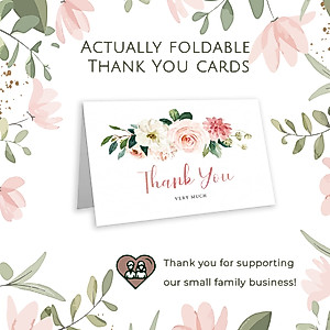 Hat Acrobat Boho Baby Shower Invitations (25pcs) - Pink Floral It's a Girl, Including Envelopes, Diaper Raffle Tickets, Book Request Cards, Thank You Cards