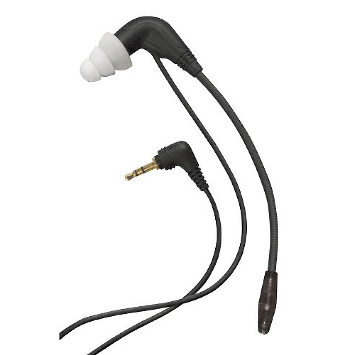6pcs (M-LB) Triple Flange Soft Replacement Eartips Earbuds Set Compatible with Etymotic etyBLU2, HD5 Safety, ETY COM, ER-4 MicroPro, hf5, hf3, hf2, mc5, mc3, mc2, and ETY Kids in-Ear Earphones