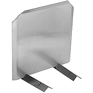 16 x 18 Radiant Fireback Heat Sheilds 14 Gauge Stainless Steel Made in The USA