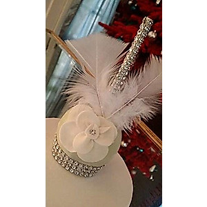 24 Pack Candy Apple Bamboo Sticks, Caramel Apple Wooden Bling Pointed Skewers,Food Sticks for Rice Krispy Treats Cookie Pops Brownies Corn Dogs with Glass Bag Glitter Ribbons Tie (Silver)