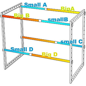 Comoo Under Sink Organizers And Storage,2-Layer Expandable Under Sink Organizer With Adjustable Lenth And Shelves，Multifunctional Under Sink Storage For Kitchen,(15.35-26 x 10.24 x 14.96)'