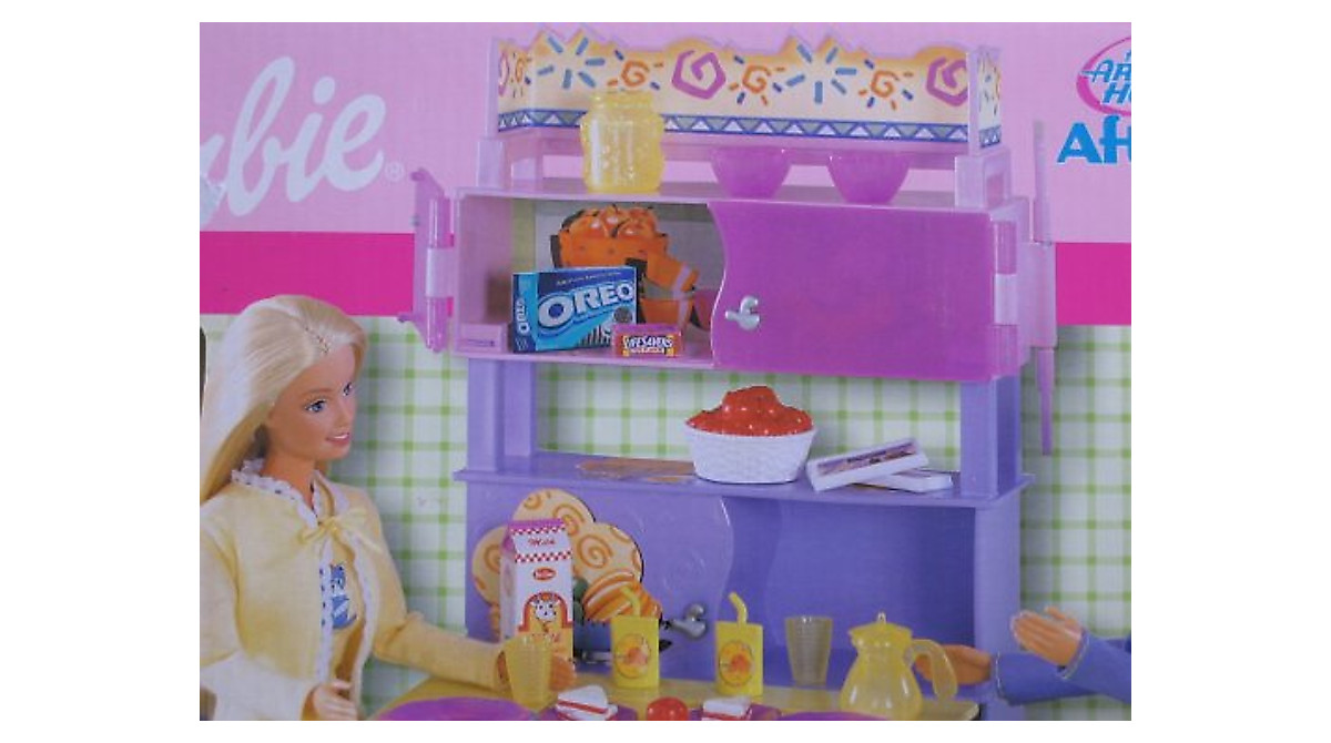 Barbie All Around Home Snack Playset - Fun for Ages 3+