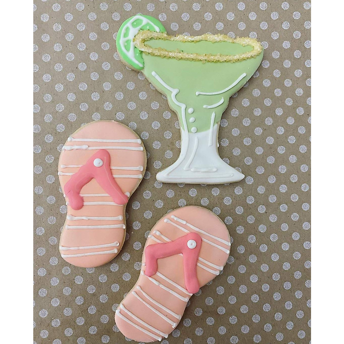 Margarita Glass Cookie Cutter, 4.25" Made in USA by Ann Clark