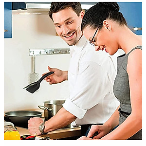 Spatula Made of Nylon with Non-Stick Coating for Pancakes, Hamburgers, Eggs. French Toast Omelet Fried Egg Turners Grip and Flip Spatula Bread Tongs