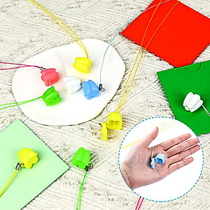 30 Pcs Lost Teeth Saver Necklace Baby Milk Tooth Storage Box Tooth Necklace for Lost Teeth Organizer Baby Teeth Saver Box Tooth Fairy Bag Toddler Teeth Case with Necklace Case