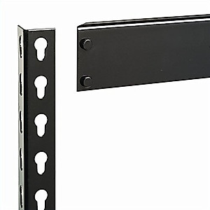 Iron Horse 3800 Riveted Steel Shelving 5-Shelf 18Dx48Wx72H Black