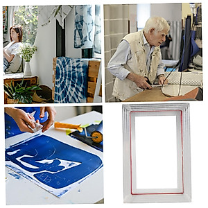 Aluminum Alloy Screen Printing Mesh Printing DIY Frame DIY Supplies DIY Tools Silk Screen Printing Frame Screen Starter Kit Frame for Screen Printing Screens for Screen Printing