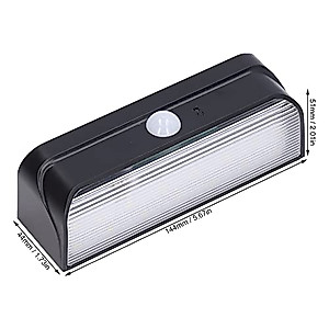 LED Outdoor Lights, IP65 Waterproof Body Induction LED Wall Light Energy Saving Highly Durable Heat Resistant for Garden for Corridor for Home