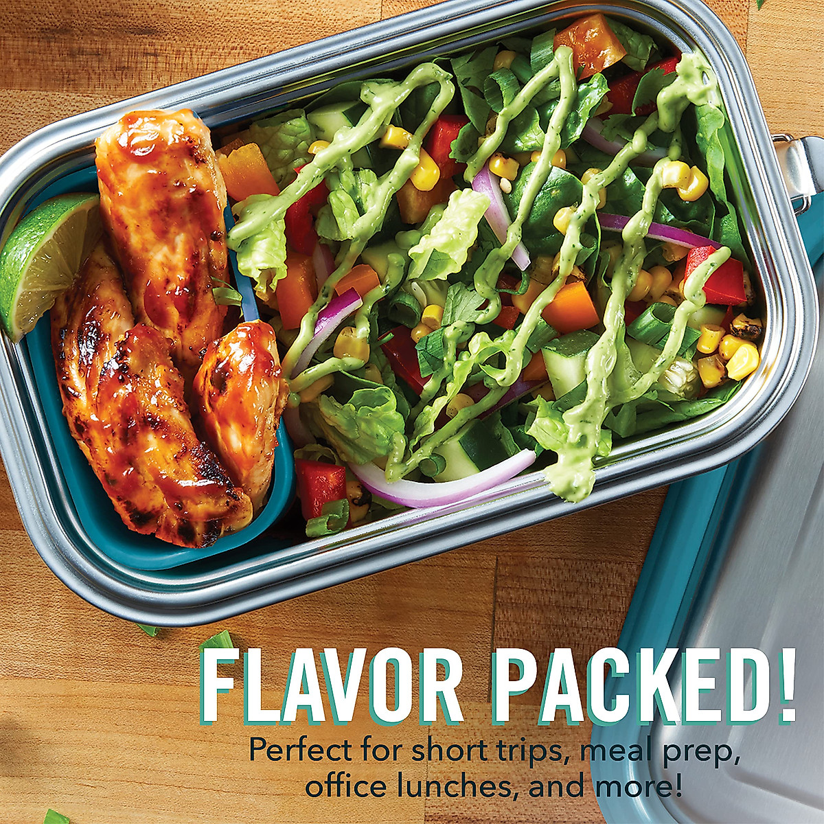 DASH The Fit Cook x Stainless Steel Lunch Box