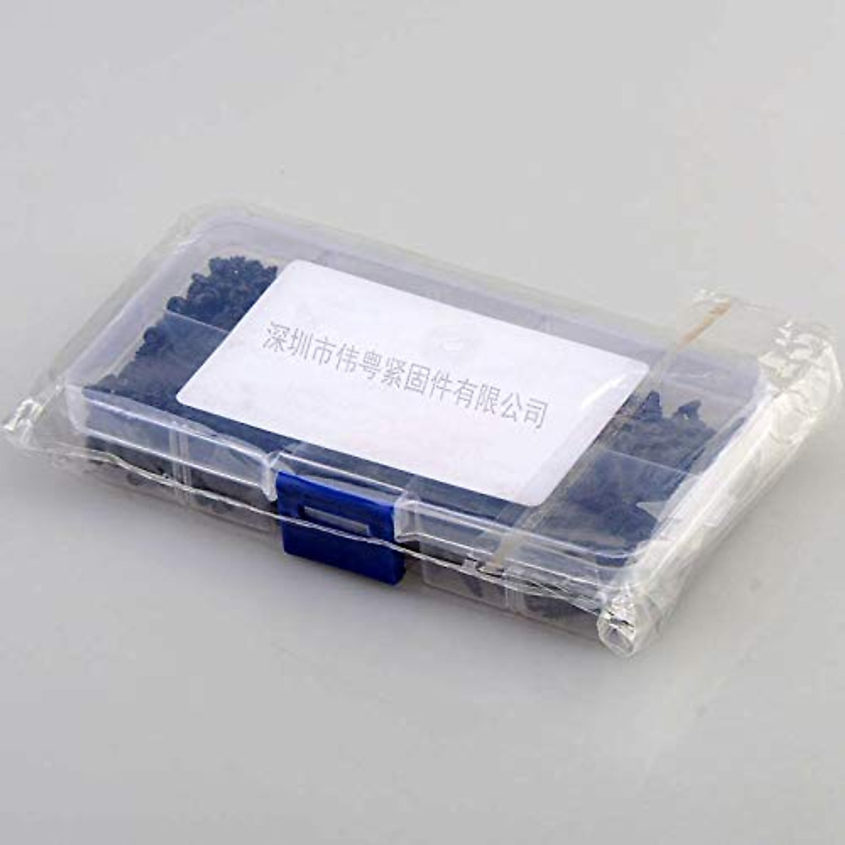 Black Pan Head Tapping Screws Set M3x6/8/10/12/16/18/20 Carbon Steel for Laptop for Computer Screw Screw Kit 500 Pcs/Set SCRW-020023