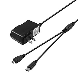 PS4 Charging Cable AC Wall Compatible for Playstation 4PS4 SlimPS4 Pro,Playstation DualSense Wireless Controller Charger Cord DualShock 4 Wireless Controller,Playstation 5PS5 Charger Cable