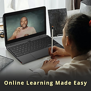 Lenovo 500e Gen 3 Touchscreen Laptop, 11.6" HD Rugged 2 in 1 Chromebook, Intel Celeron N5100, 8 GB RAM, 64 GB SSD, Gray, 32GB USB Card