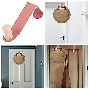 Gadpiparty Over The Door Hook, Towel Hanger Door Coat Rack, Clothes Hangers for Closets Bathroom, Unique Design Eiffel Tower, 2 Hooks